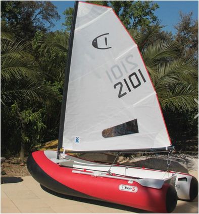 DinghyGo, the inflatable sailboat, finally comes to Germany