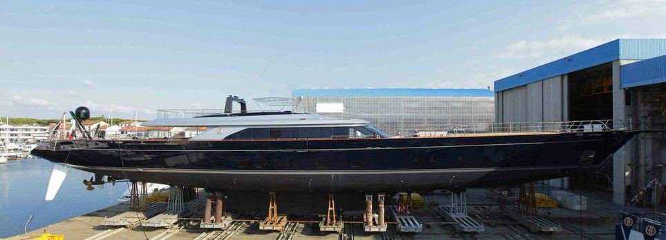The Perini Navi Group launches the sloop Perseus³, the second yacht in ...
